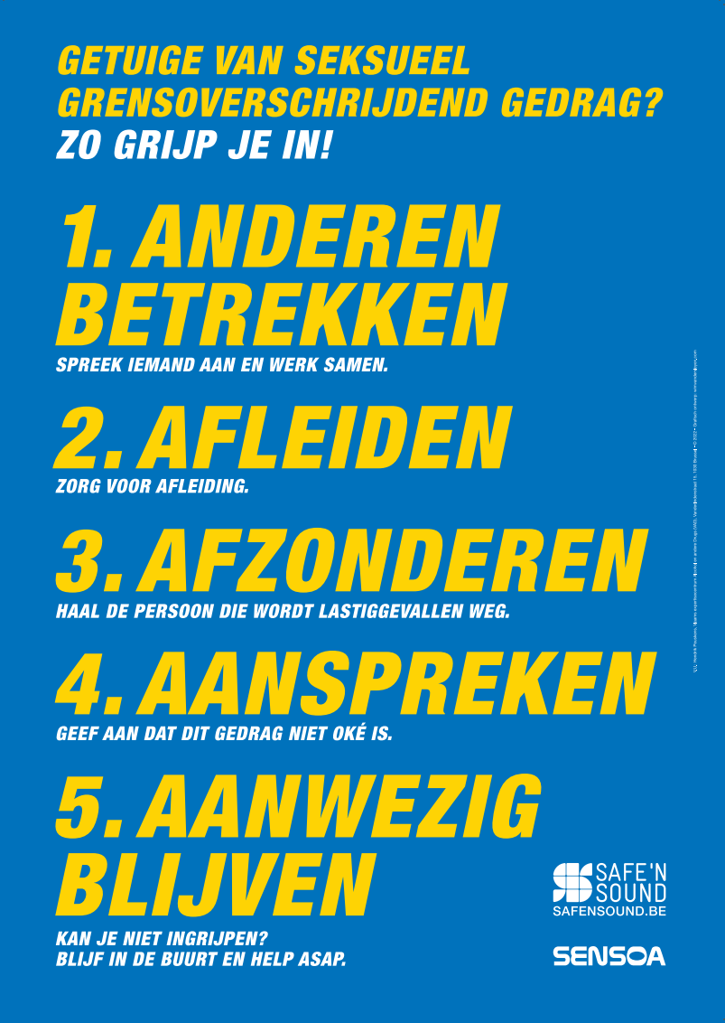 Materialen Seksueel Grensoverschrijdend Gedrag in het uitgaansleven | VAD